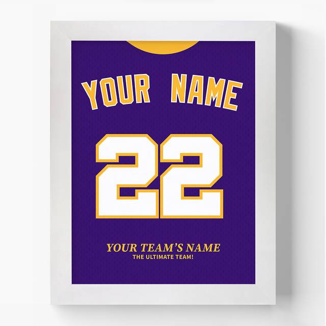 All Star - Custom Sport Jersey Print | Lime & Lou