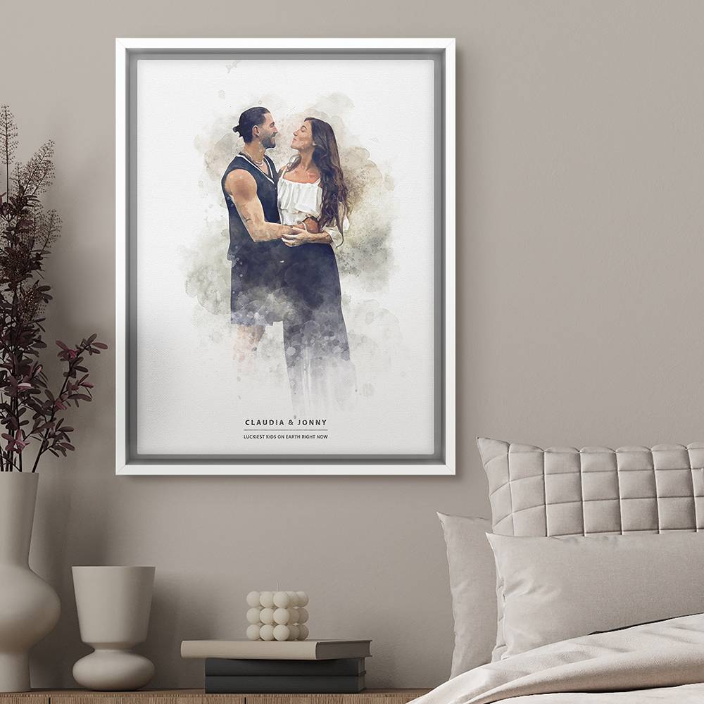 Watercolor Dream Custom Canvas | Lime & Lou