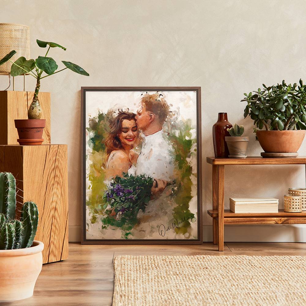 Beyond The Brush - Custom Oil Painting Canvas - Lime And Lou