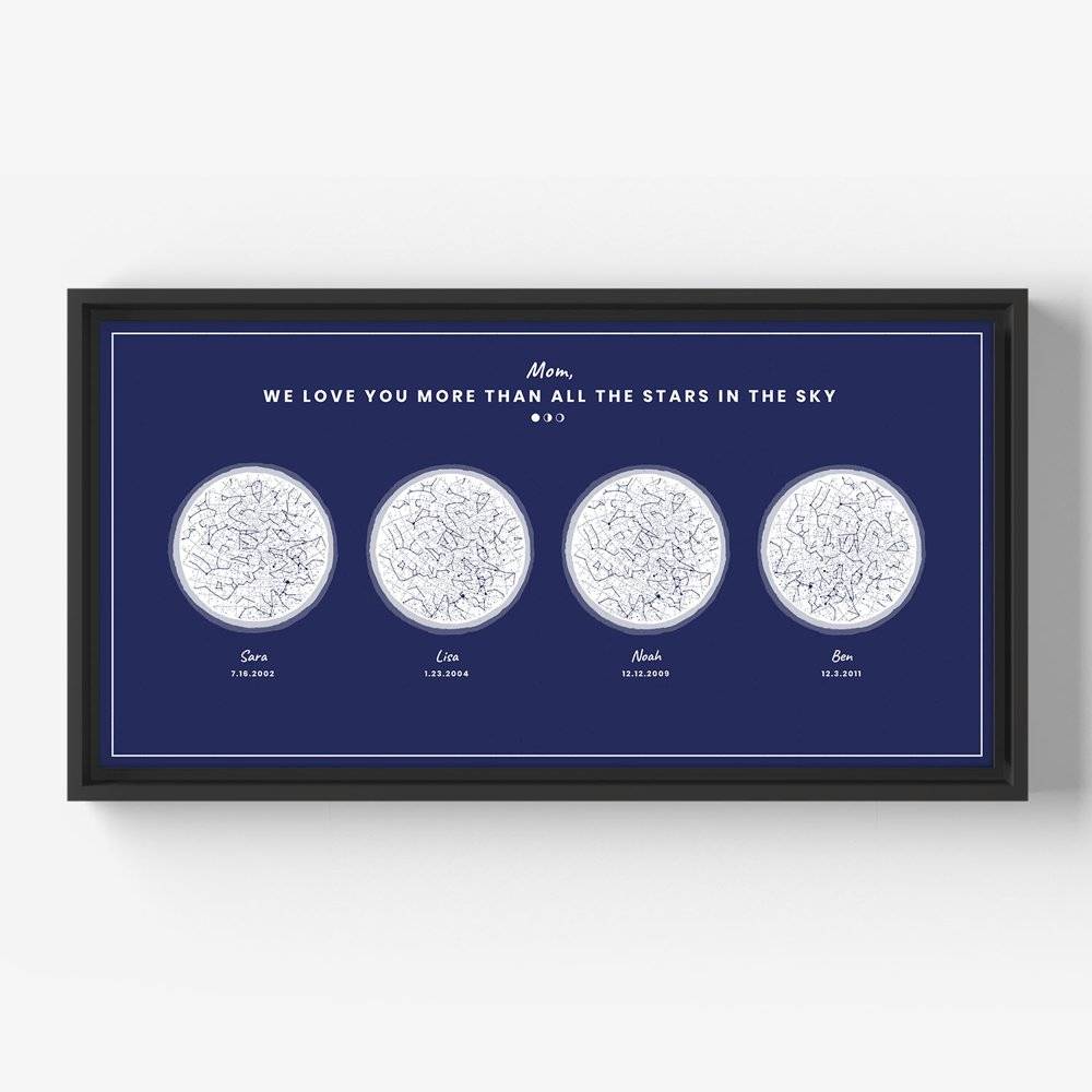 Custom Star Map Design Your Own Prints