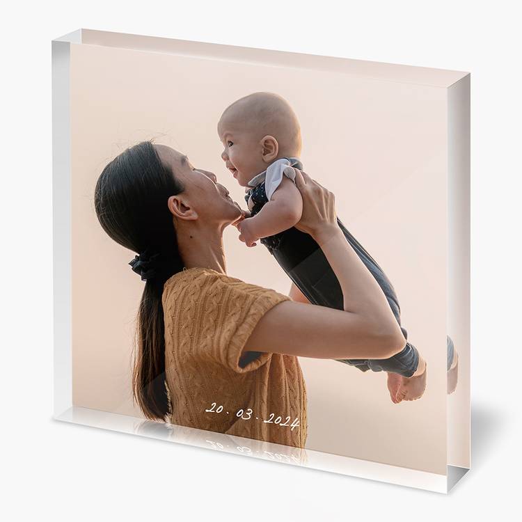 Custom 3D Acrylic Photo Block | Lime & Lou