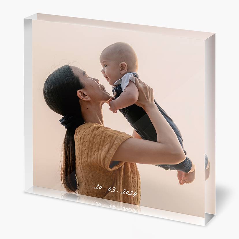 Custom 3D Acrylic Photo Block | Lime & Lou