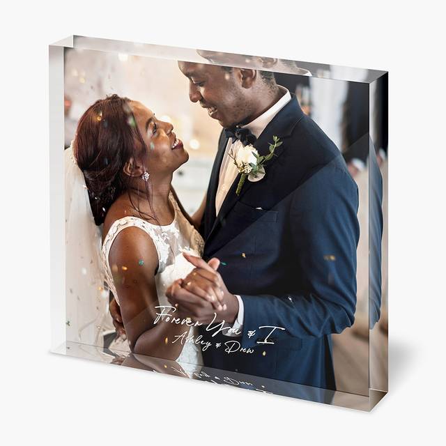 Custom 3D Acrylic Photo Block | Lime & Lou