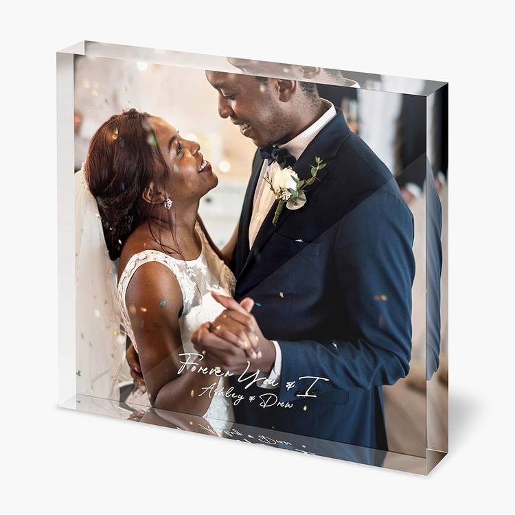 Custom 3D Acrylic Photo Block | Lime & Lou