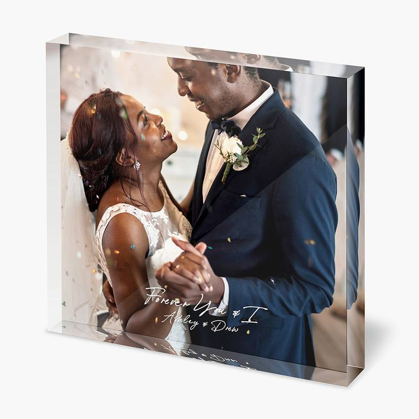 Custom 3D Acrylic Photo Block | Lime & Lou