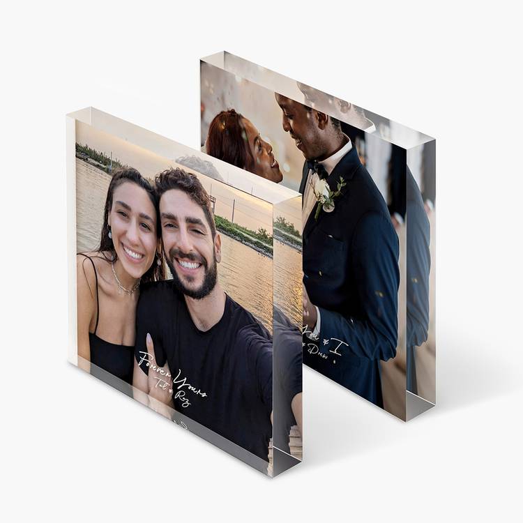 Custom 3D Acrylic Photo Block | Lime & Lou