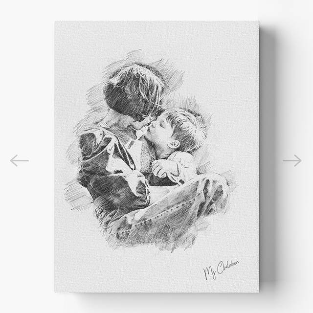 Custom 9"x12" Wall Art Free Gift - Lime And Lou
