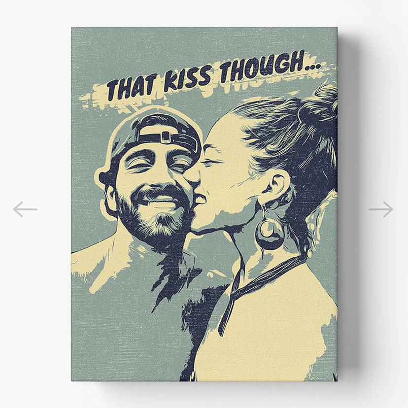 Custom 9"x12" Wall Art Free Gift - Lime And Lou