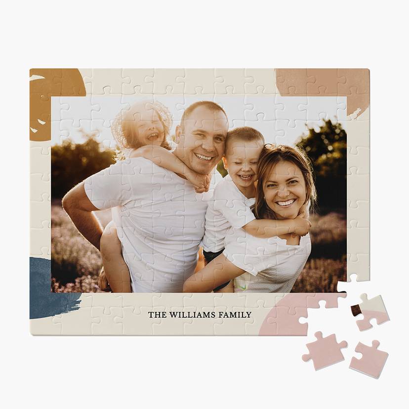 Custom Family Photo Puzzle | Lime & Lou