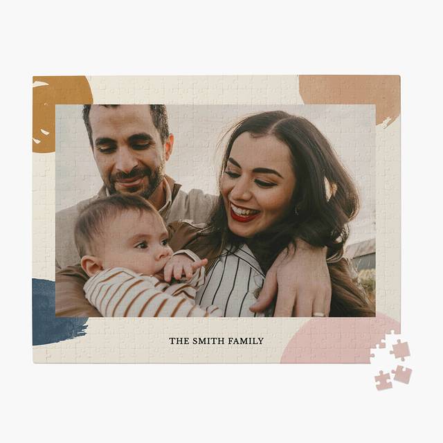 Custom Family Photo Puzzle | Lime & Lou