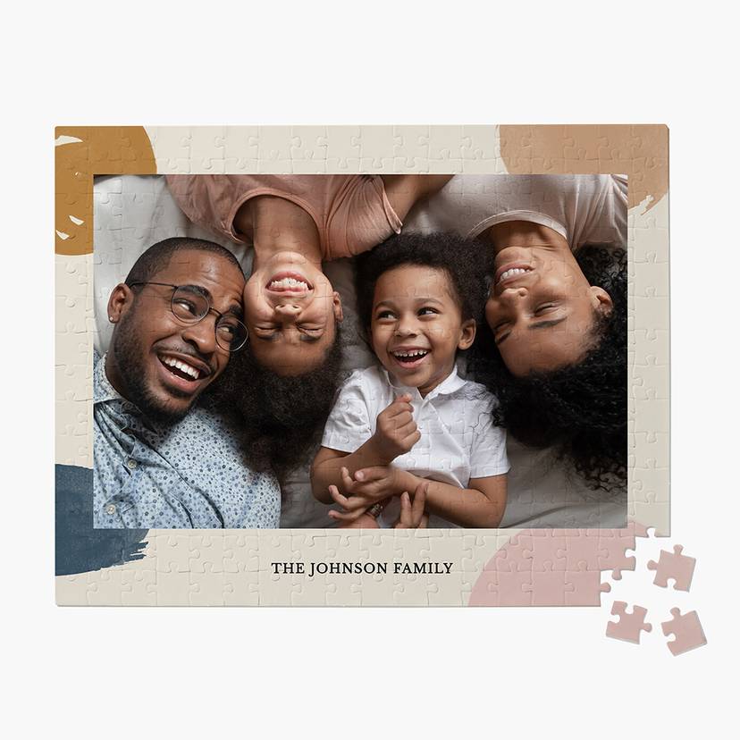 Custom Family Photo Puzzle | Lime & Lou