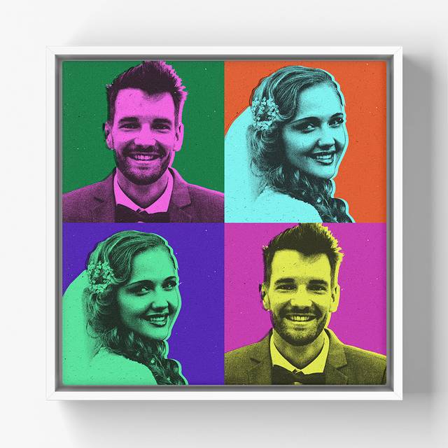 Duo Squad Love - Custom Pop Art Canvas | Lime & Lou
