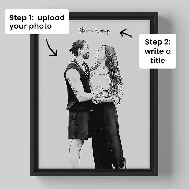 Eternal Linescape Custom Canvas | Lime & Lou