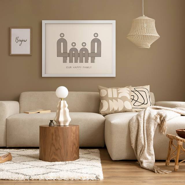 Fam Line - Custom Family Portrait Art Print | Lime & Lou