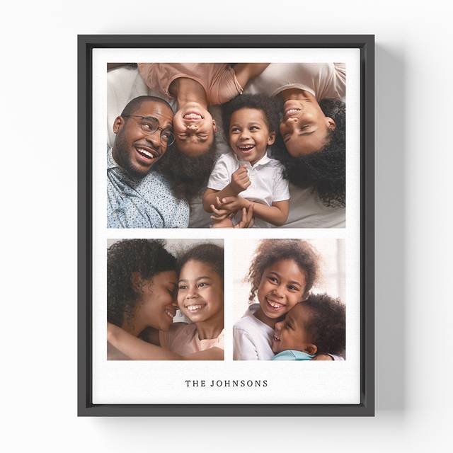 Family Moments - Custom Photo Canvas - Lime And Lou