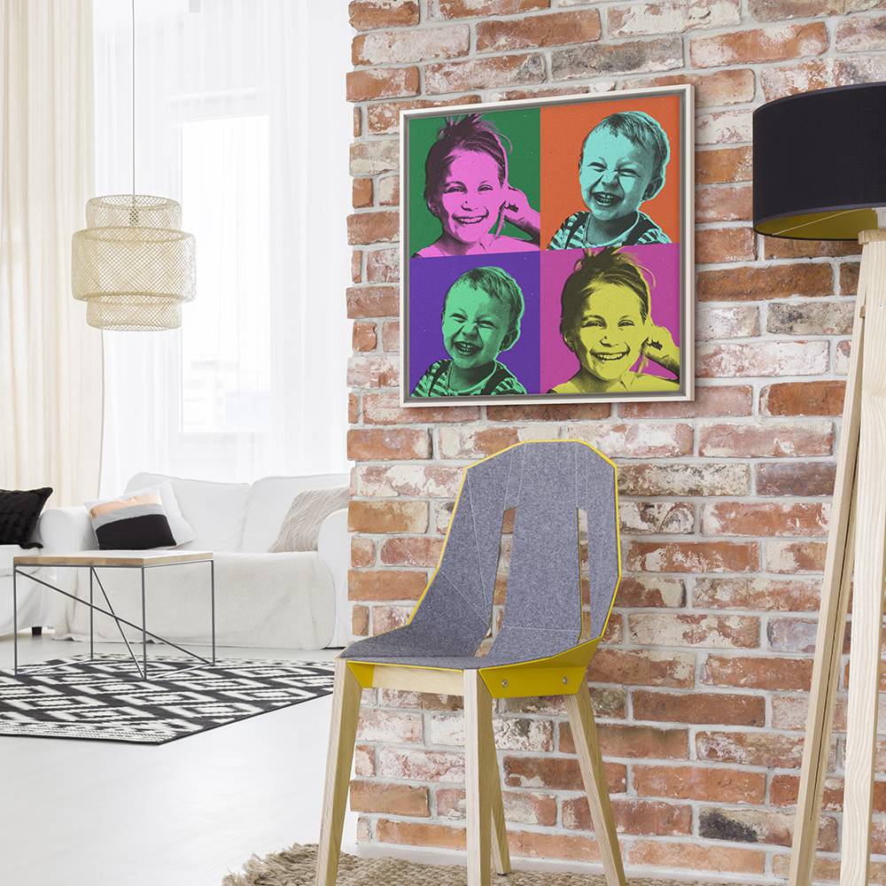 Four Front - Custom Pop Art Canvas | Lime & Lou