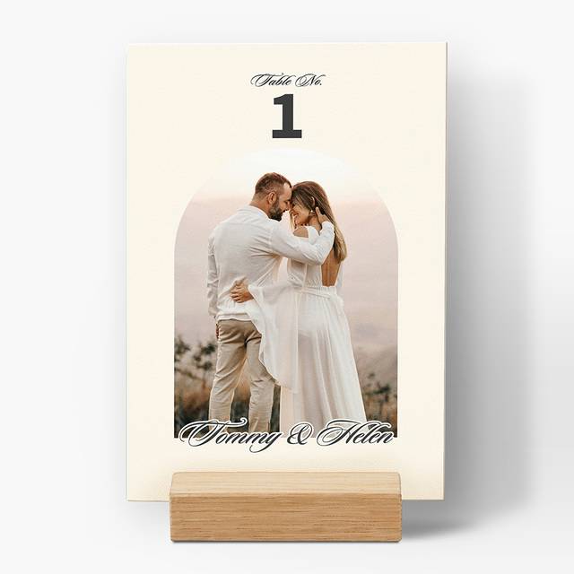 Snapshot of Love - Custom Wedding Table Numbers | Lime & Lou