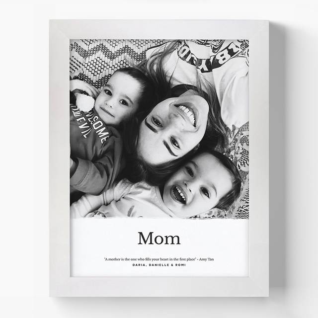 Timeless Tribute - Custom Photo Print for Mom | Lime & Lou