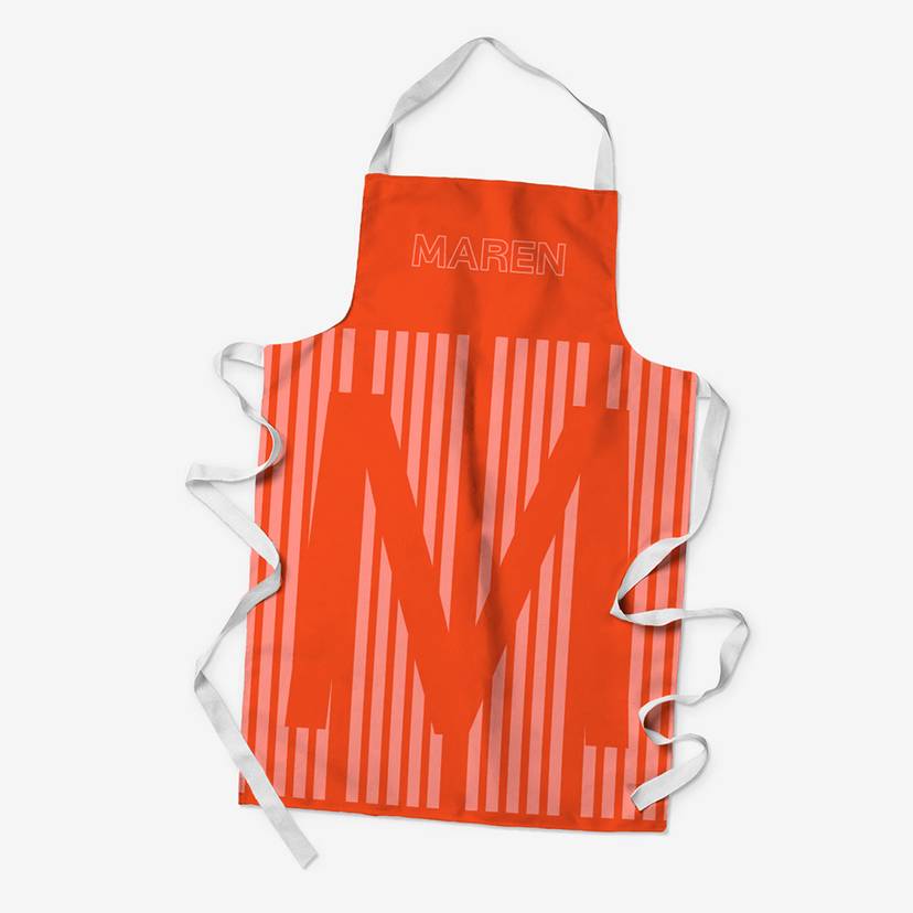 Initial Impact - Custom Apron | Lime & Lou