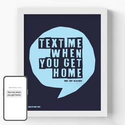 Love at First Text - Custom Print | Lime & Lou