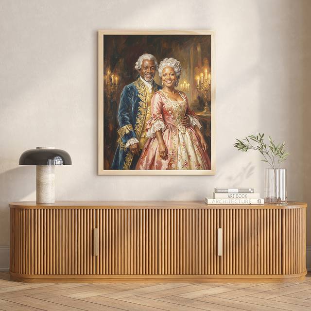 Majestic Monarchs - Custom Portrait Print | Lime & Lou