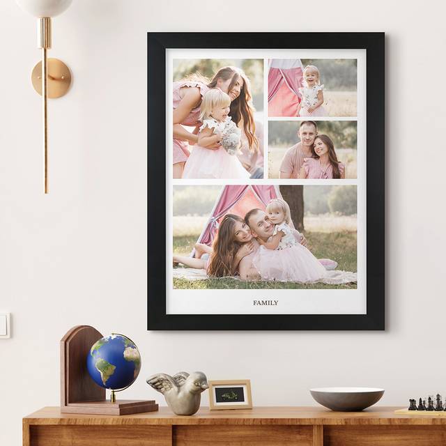 Memory Lane Quartet - Custom 4-Photo Collage on Print | Lime & Lou