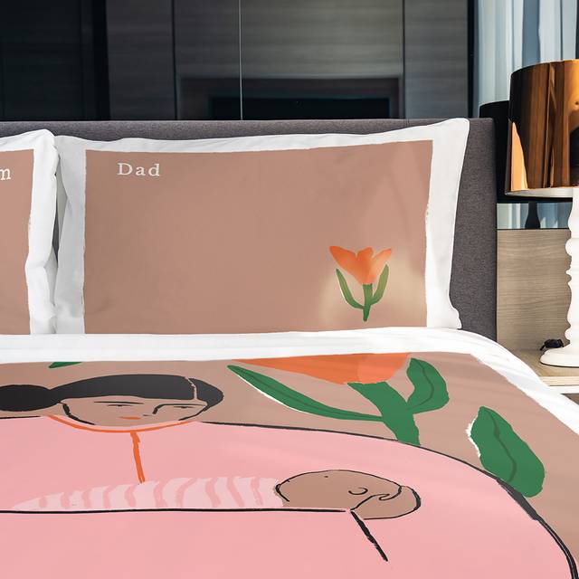 Mom's Dreamscape bedding set - Custom pillow case | Lime & Lou