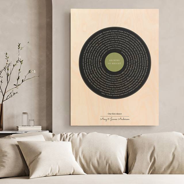 Music Memories - Custom Wood Wall Art - Lime And Lou