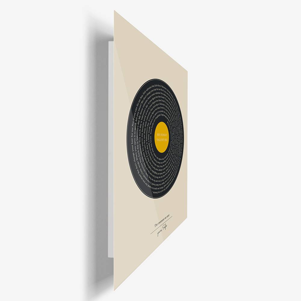 Music Memories Metal Wall Art - Lime And Lou