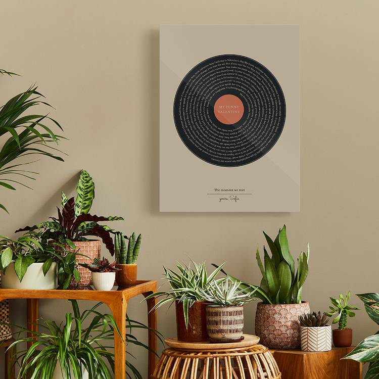 Music Memories Metal Wall Art | Lime & Lou