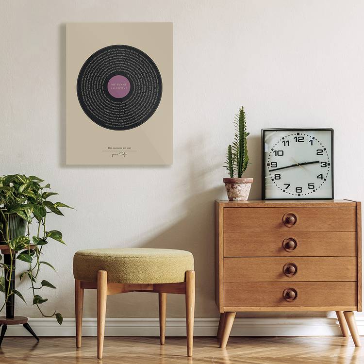 Music Memories Metal Wall Art | Lime & Lou
