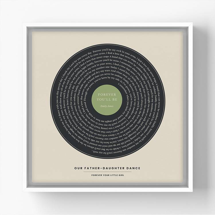 Custom Song Lyrics On Canvas & Prints | 15% Off First Order