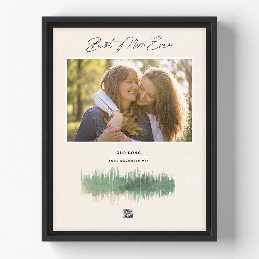 Musical Memento Custom Canvas | Lime & Lou