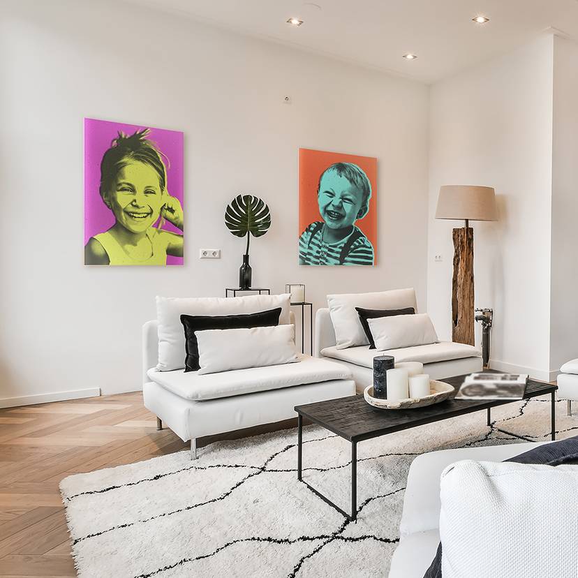 Neon Vibe - Custom Pop Art Acrylic | Lime & Lou