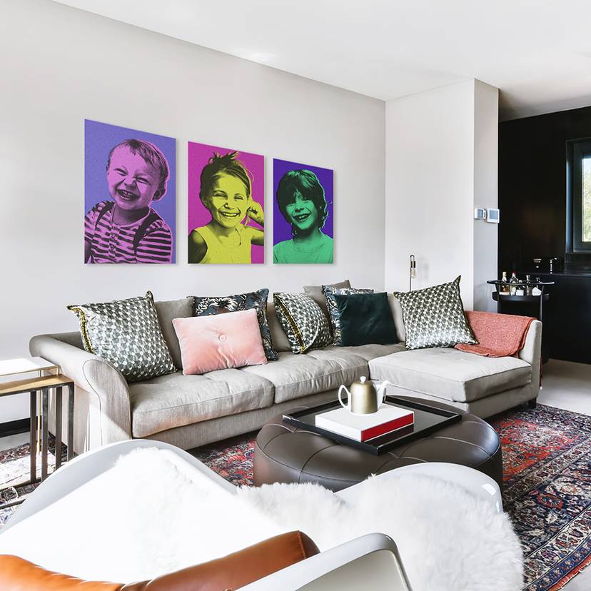 Neon Vibe - Custom Pop Art Metal | Lime & Lou