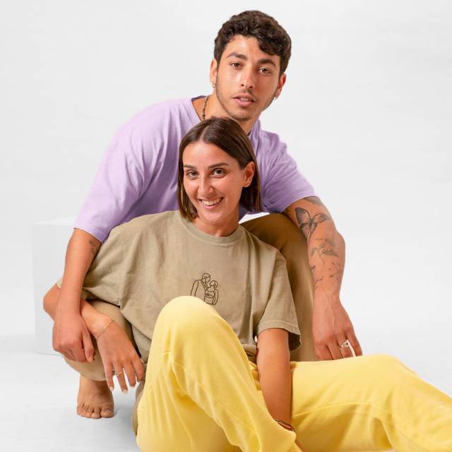 Picture Perfect - Custom Embroidered Premium Loungewear Set - Lime And Lou