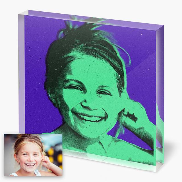 Pop Block - Custom Pop Art Acrylic Block | Lime & Lou