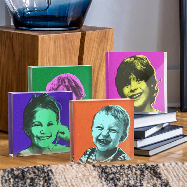 Pop Block - Custom Pop Art Acrylic Block | Lime & Lou