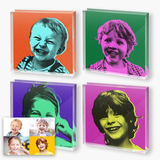 Pop Block - Custom Pop Art Acrylic Block | Lime & Lou