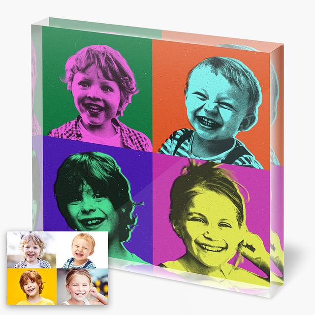 Pop Squad - Custom Pop Art Acrylic Block | Lime & Lou