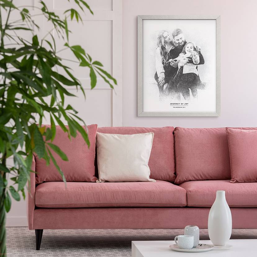 Sketching Memories - Vertical Print - Lime And Lou