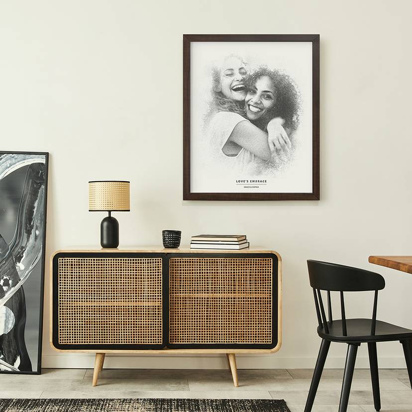 Sketching Memories - Vertical Print - Lime And Lou
