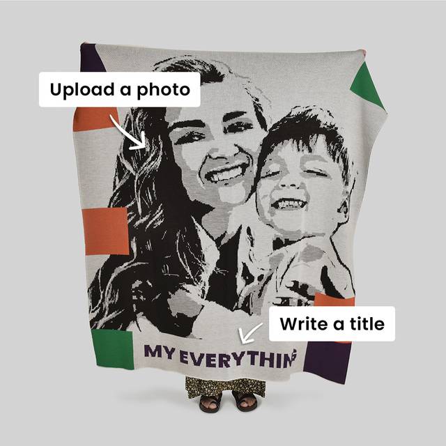 SnugSouvenir - Custom Eco Blanket from Recycled Fibers | Lime & Lou