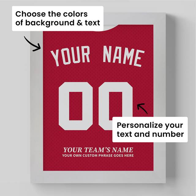 All Star - Custom Sport Jersey Print | Lime & Lou