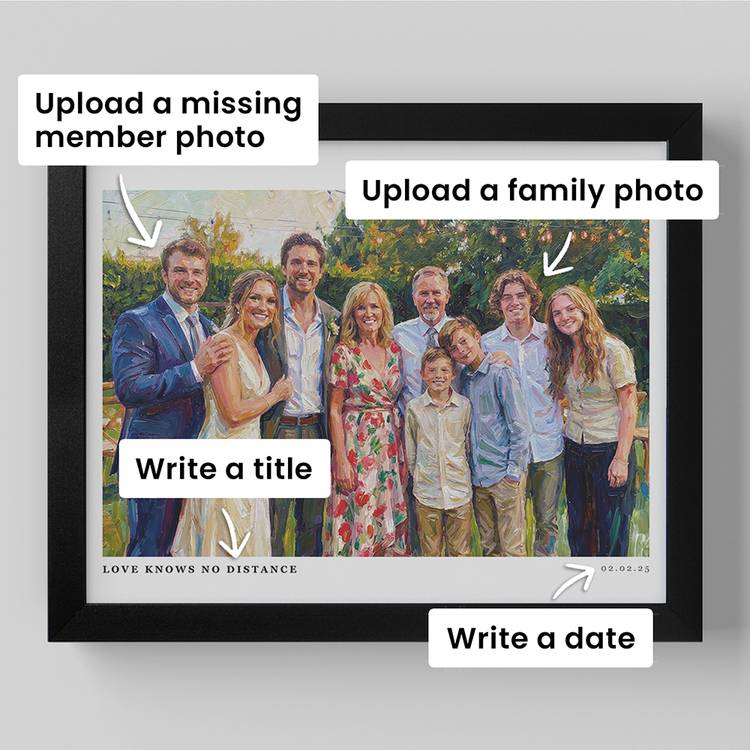 The Whole Picture - Custom Portrait Print - Lime And Lou