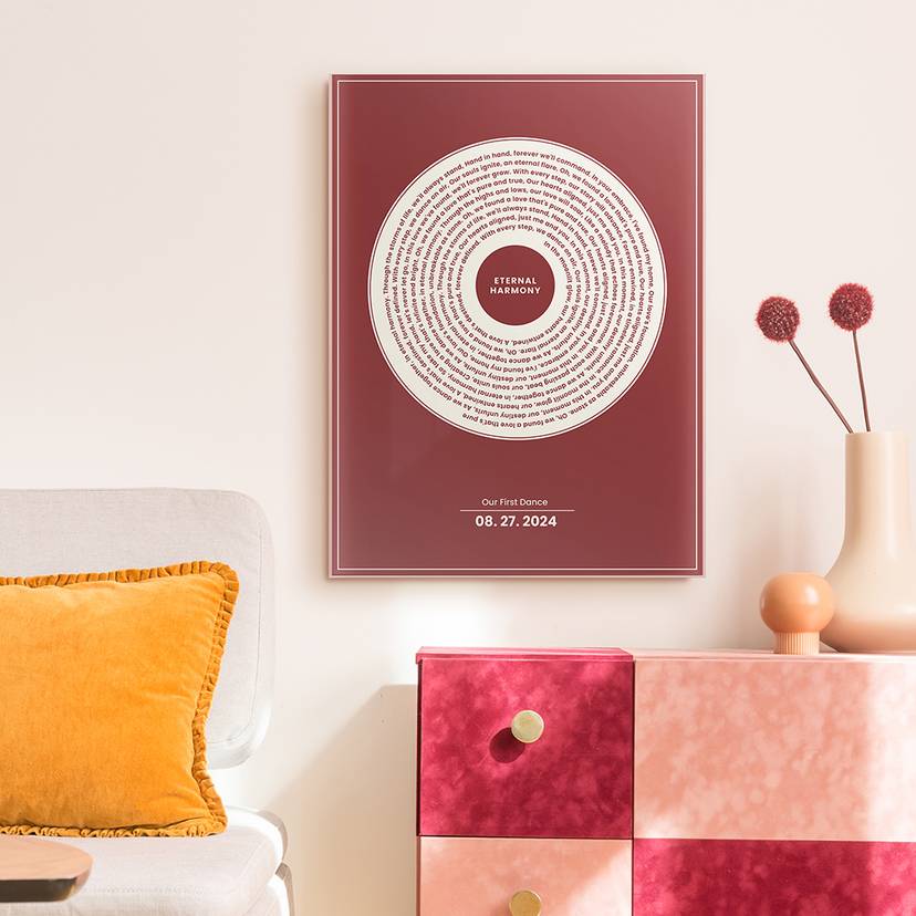 Timeless Track - Custom Acrylic Art | Lime & Lou