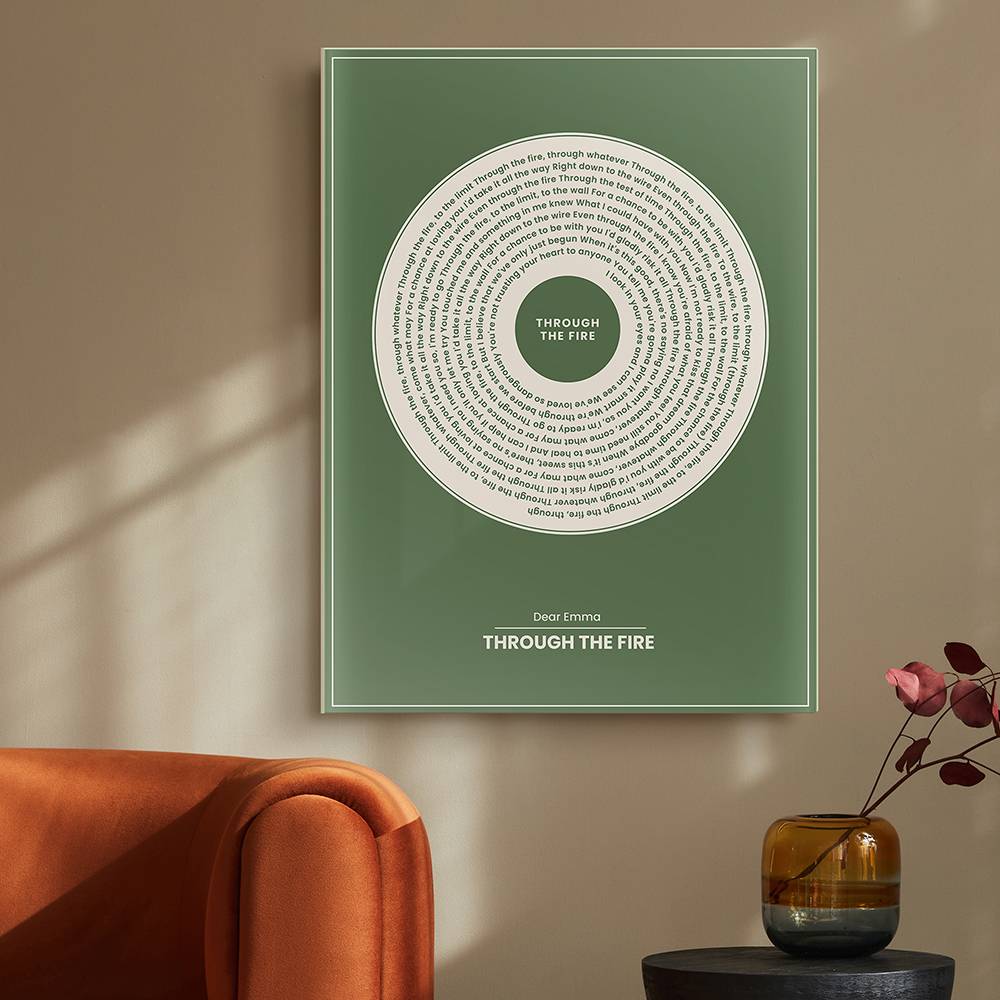 Timeless Track - Custom Acrylic Art | Lime & Lou