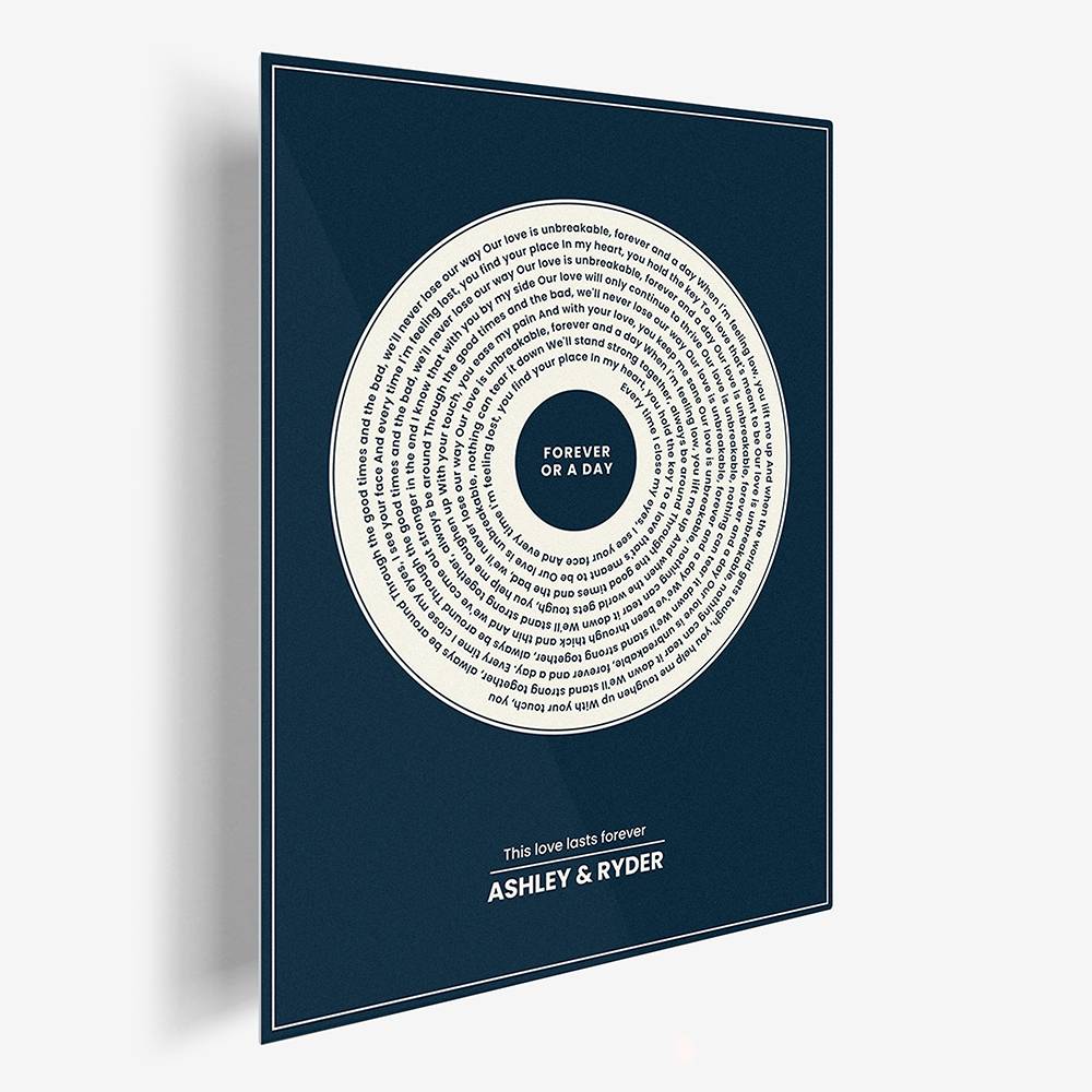 Timeless Track - Custom Metal Art | Lime & Lou