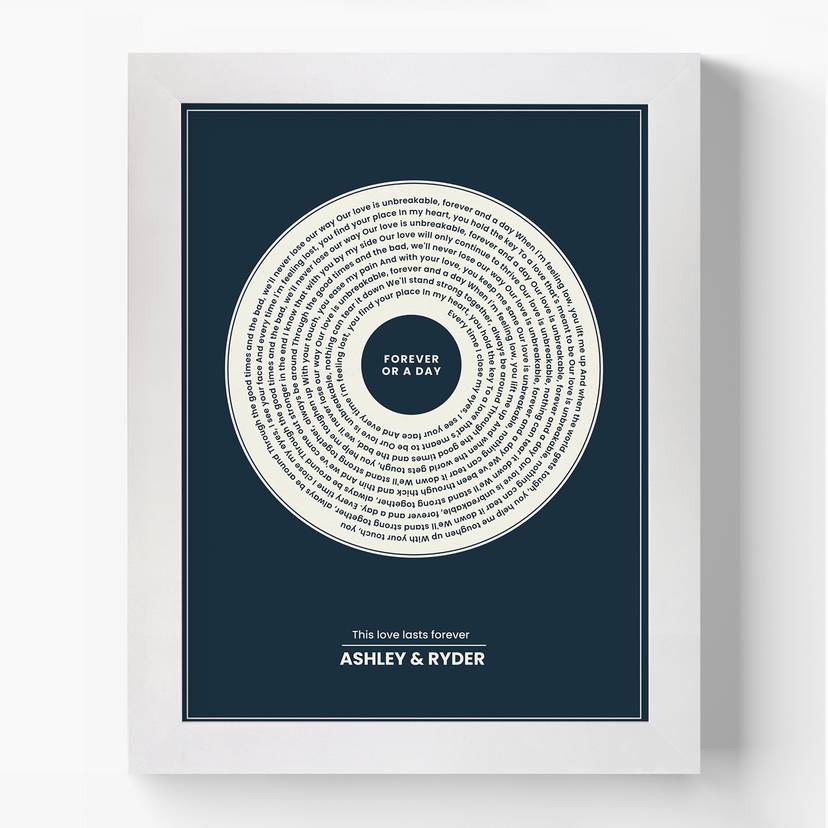 Timeless Track - Custom Print Art | Lime & Lou