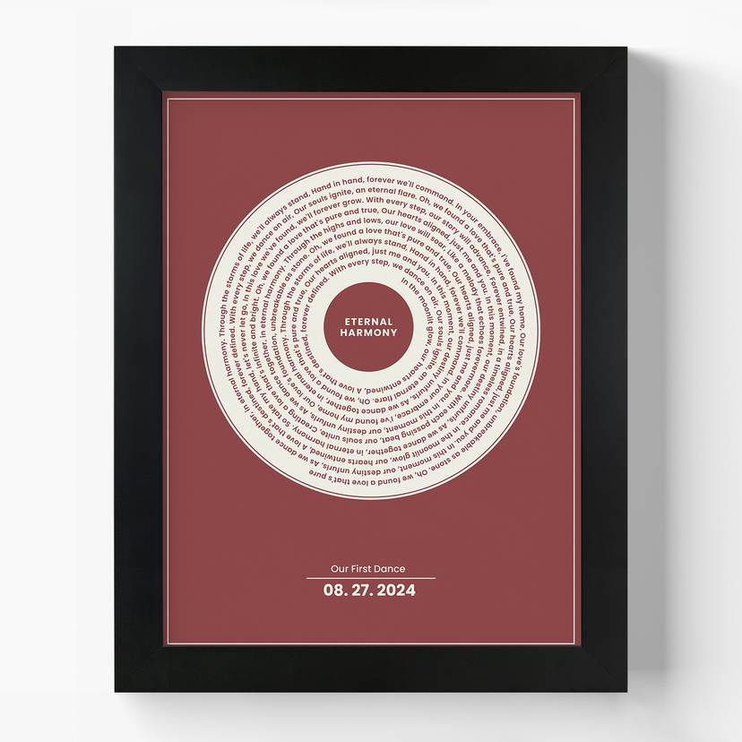 Timeless Track - Custom Print Art | Lime & Lou